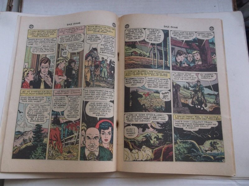DC: Dale Evans Comics #9, America's Favorite Cowgirl, Alex Toth, 1950 ...