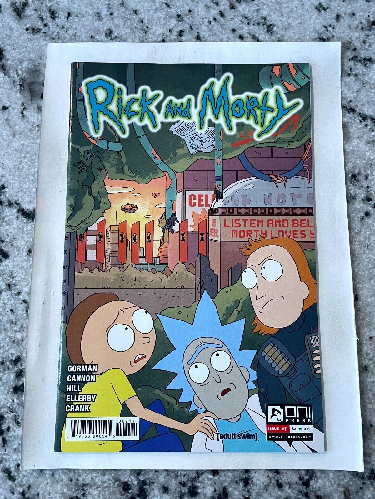 Rick & Morty # 7 NM Oni Press Comic Book Adult Swim Cartoon Network 1st ...
