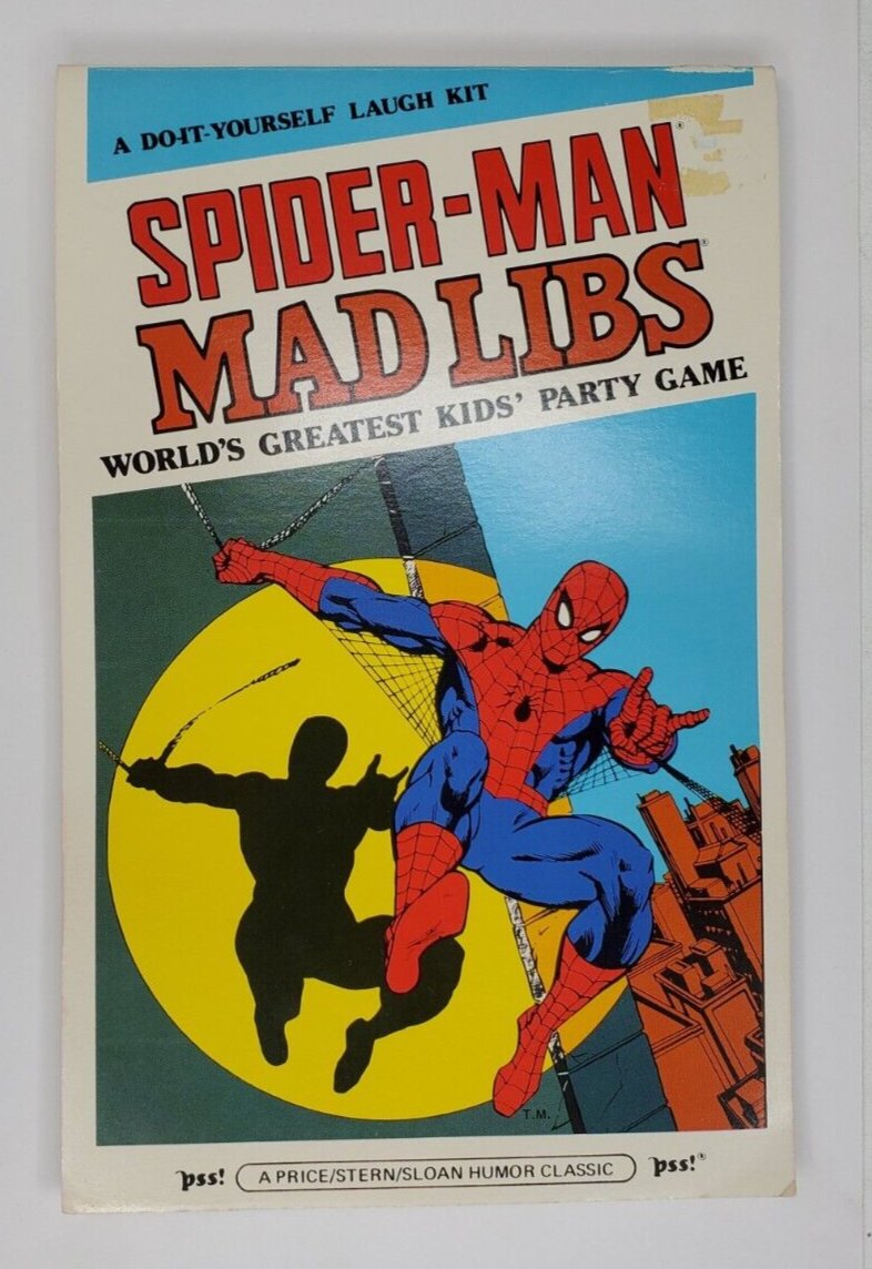 Vintage Spider Man Mad Libs 1981 NM New | Comic Books - Modern Age ...