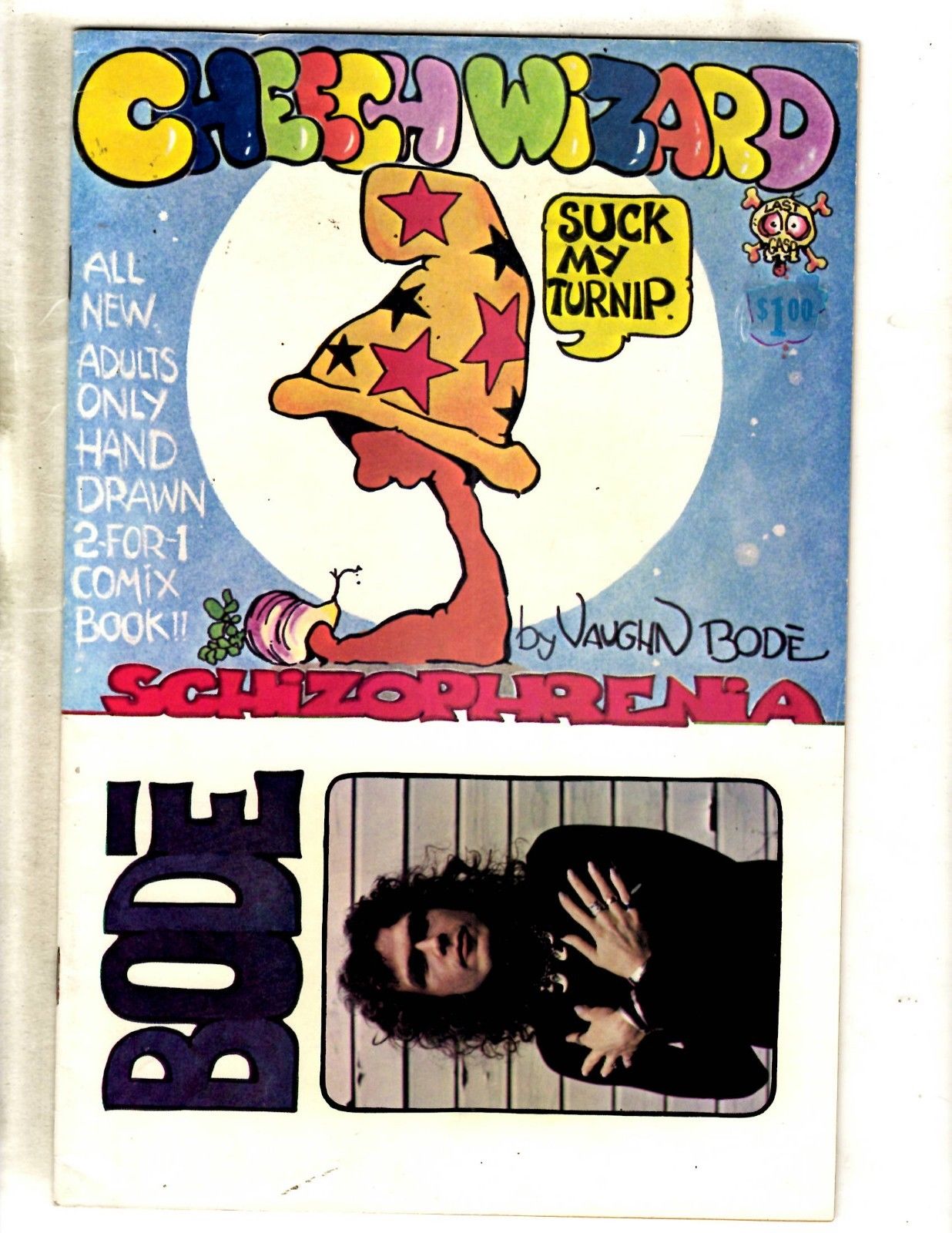 Cheech Wizard Bode Last Gasp Underground Comic Book Comix VF ...