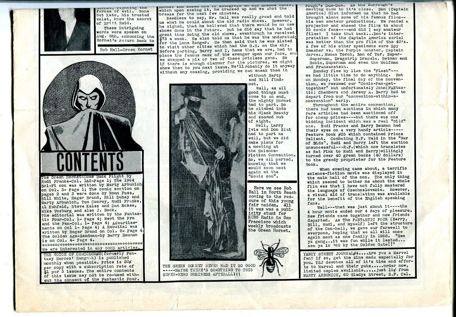 Voice of Comicdom #2 1964early collectors newsletter-comic strips-very ...