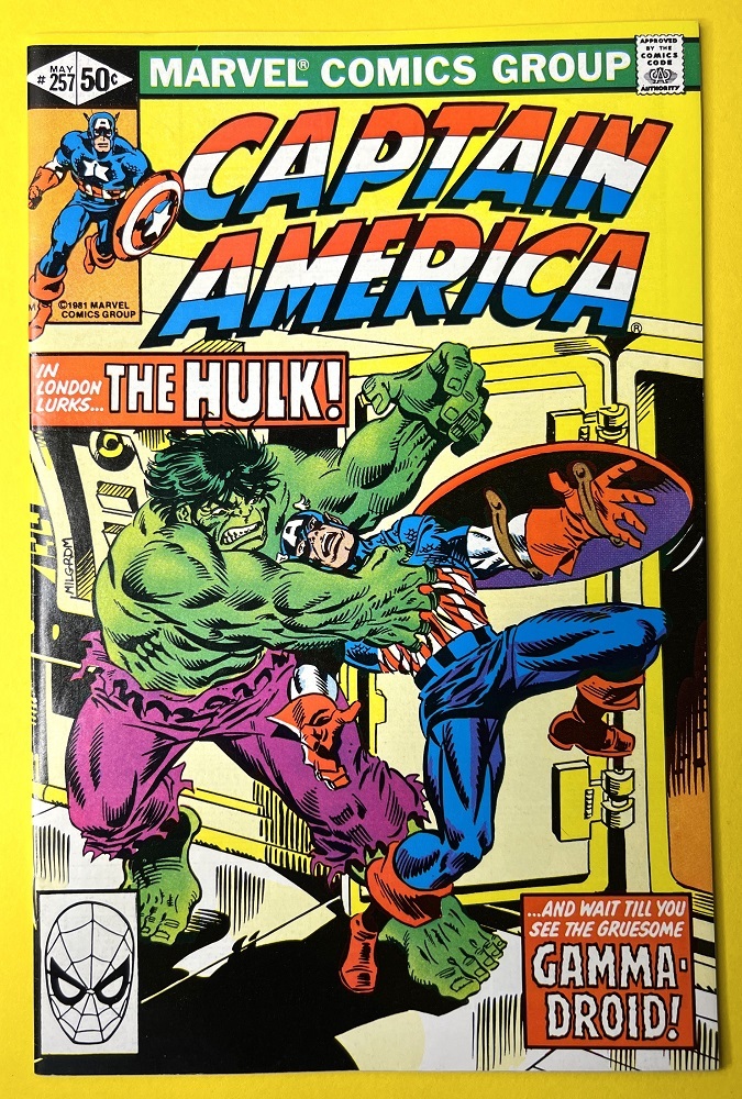 Captain America 257 HULK GUESTS STARS (1981) | Comic Books - Bronze Age ...