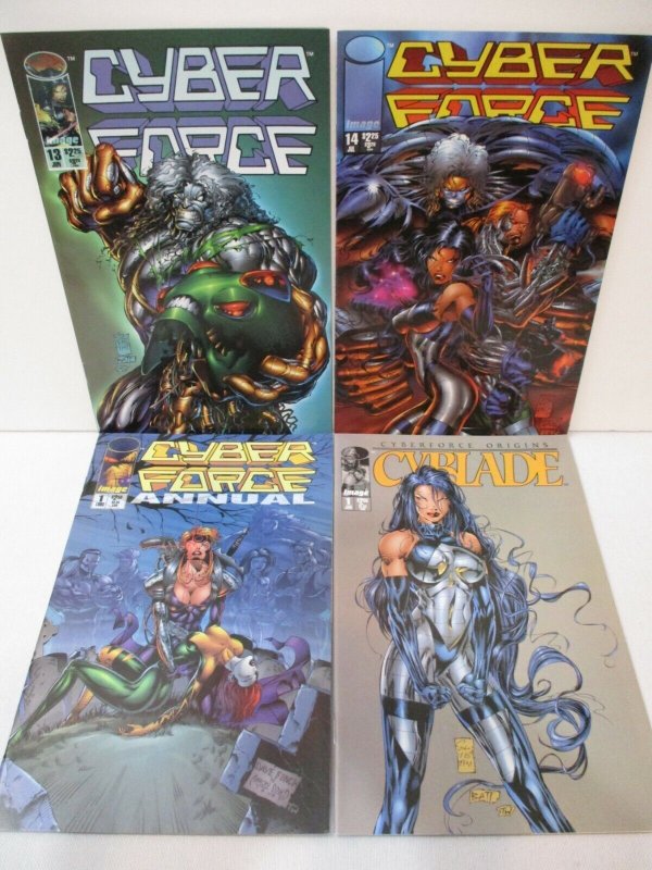 Cyberforce V1 #1-4 & V2 #1-14 Marc Silvestri - Image Comics 1992 | Comic Books - Modern Age ...