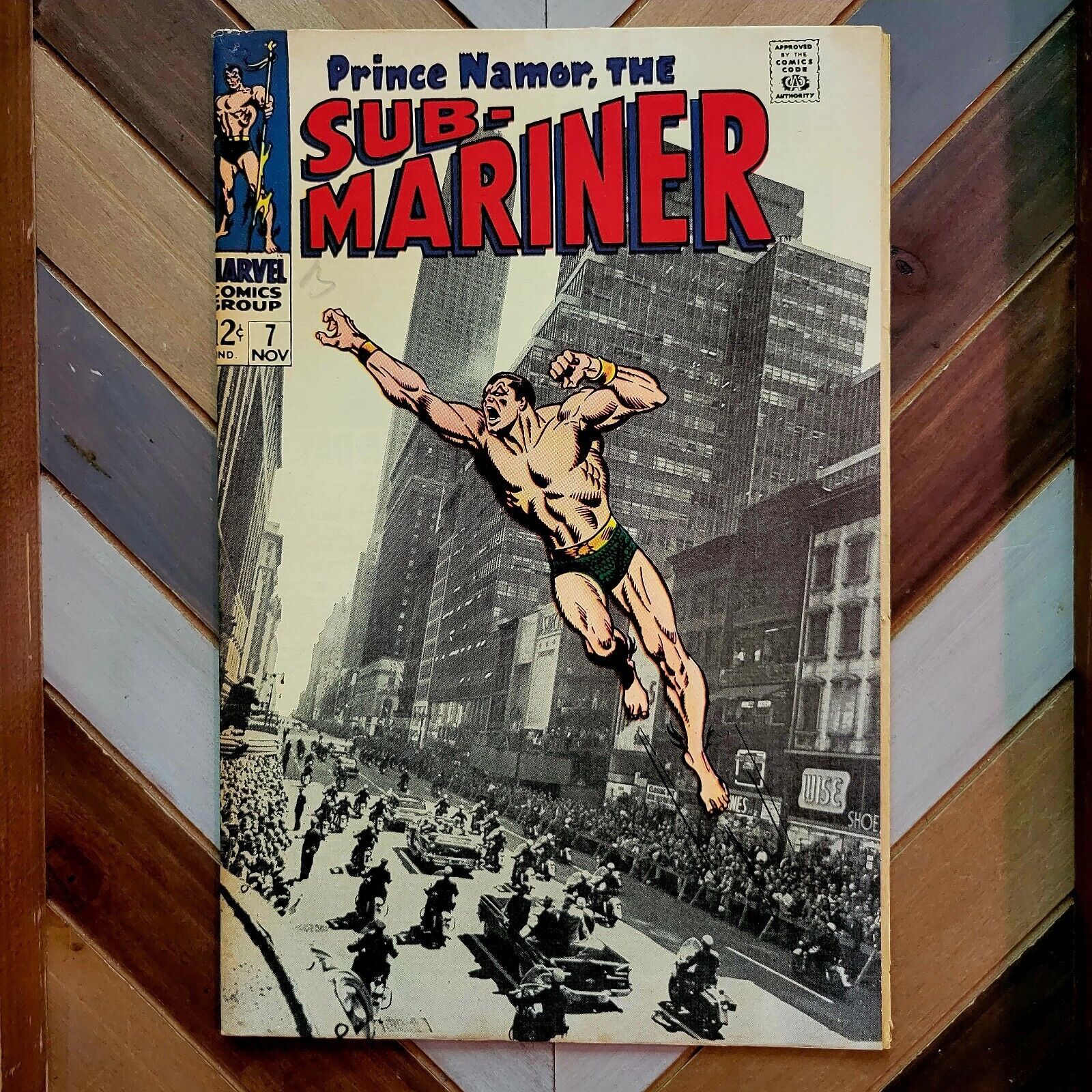 Sub-Mariner #7 VG/FN (Marvel 1968) 1st IKTHON Destiny Dies Iconic ...