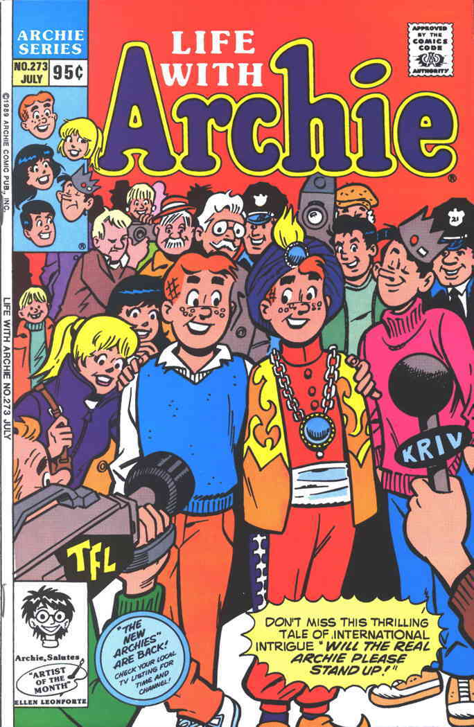 Life with Archie #273 VG ; Archie | low grade comic July 1989 Gene ...