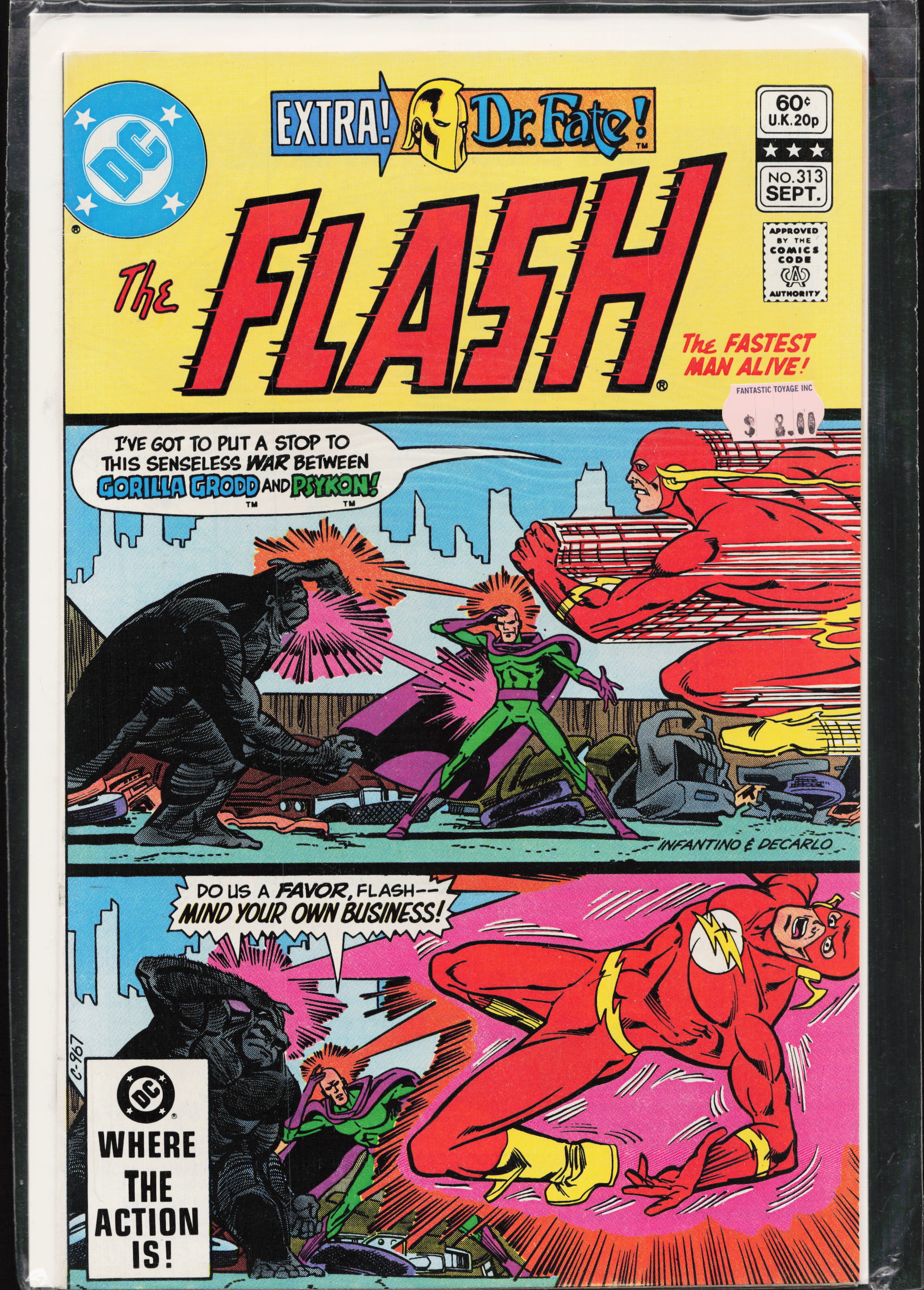 The Flash #313 Direct Edition (1982) The Flash | Comic Books - Bronze ...