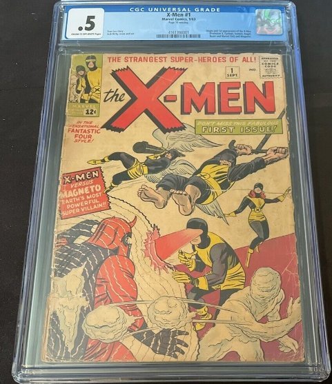 The X-Men #1 (1963) | Comic Books - Silver Age, Marvel, X-Men ...
