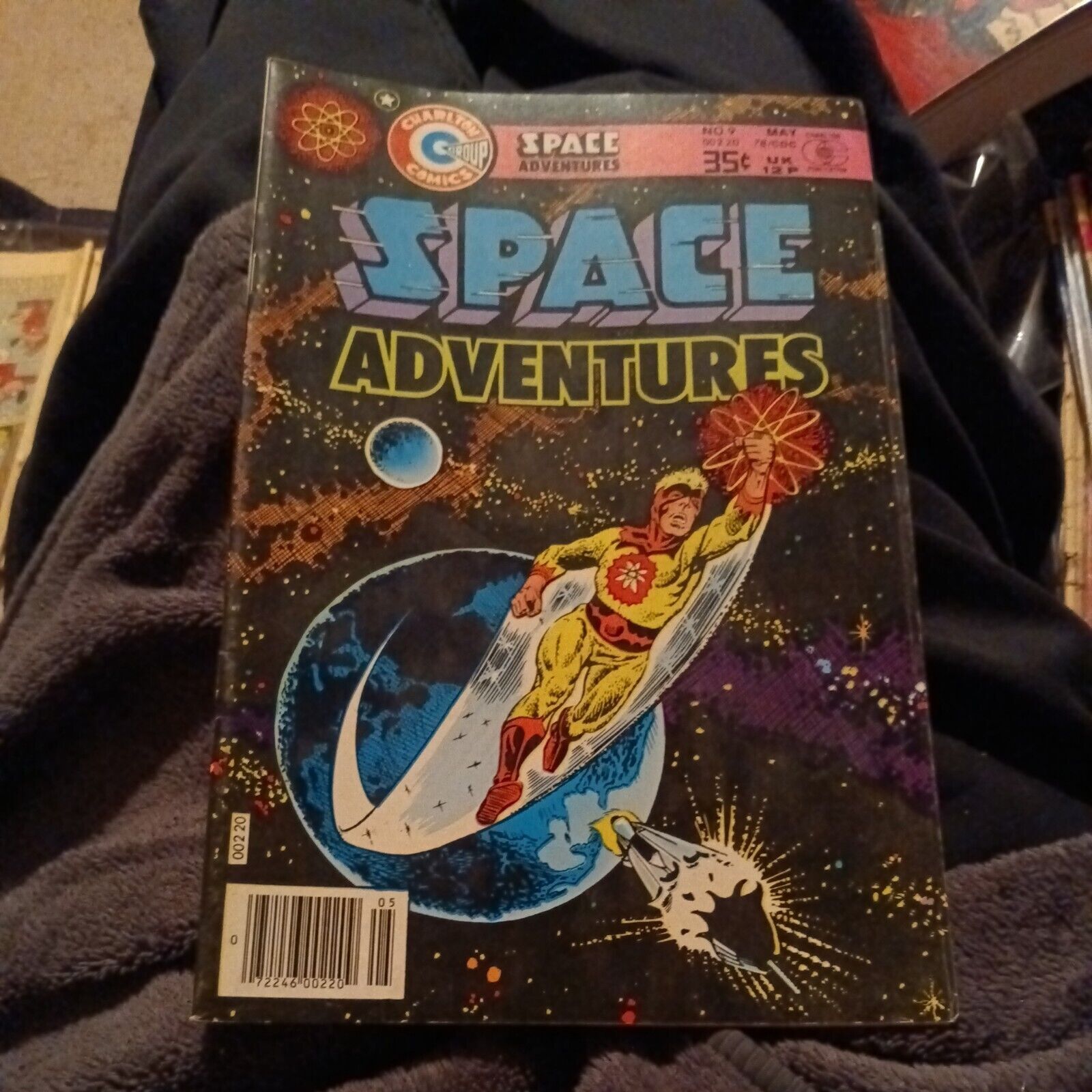 Space Adventures #9 Sci-Fi Atomic Blast Ditko 1978 captain atom bronze ...