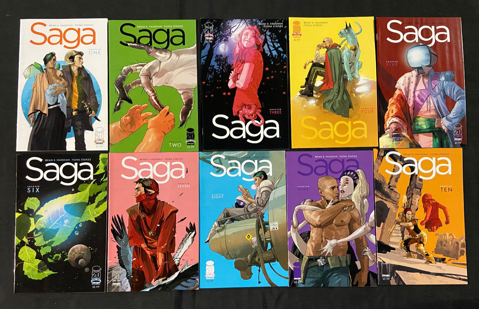 Saga Issues 1-10 Image Comics 9.0 or Better Mature Readers | Comic ...