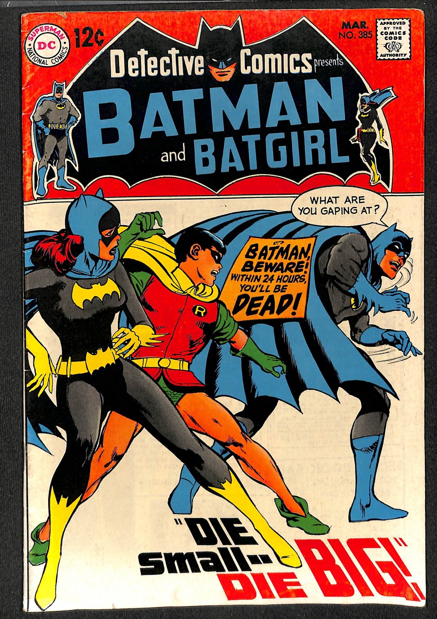 Detective Comics #385 VG 4.0 Batman! Batgilr! | Comic Books - Silver ...