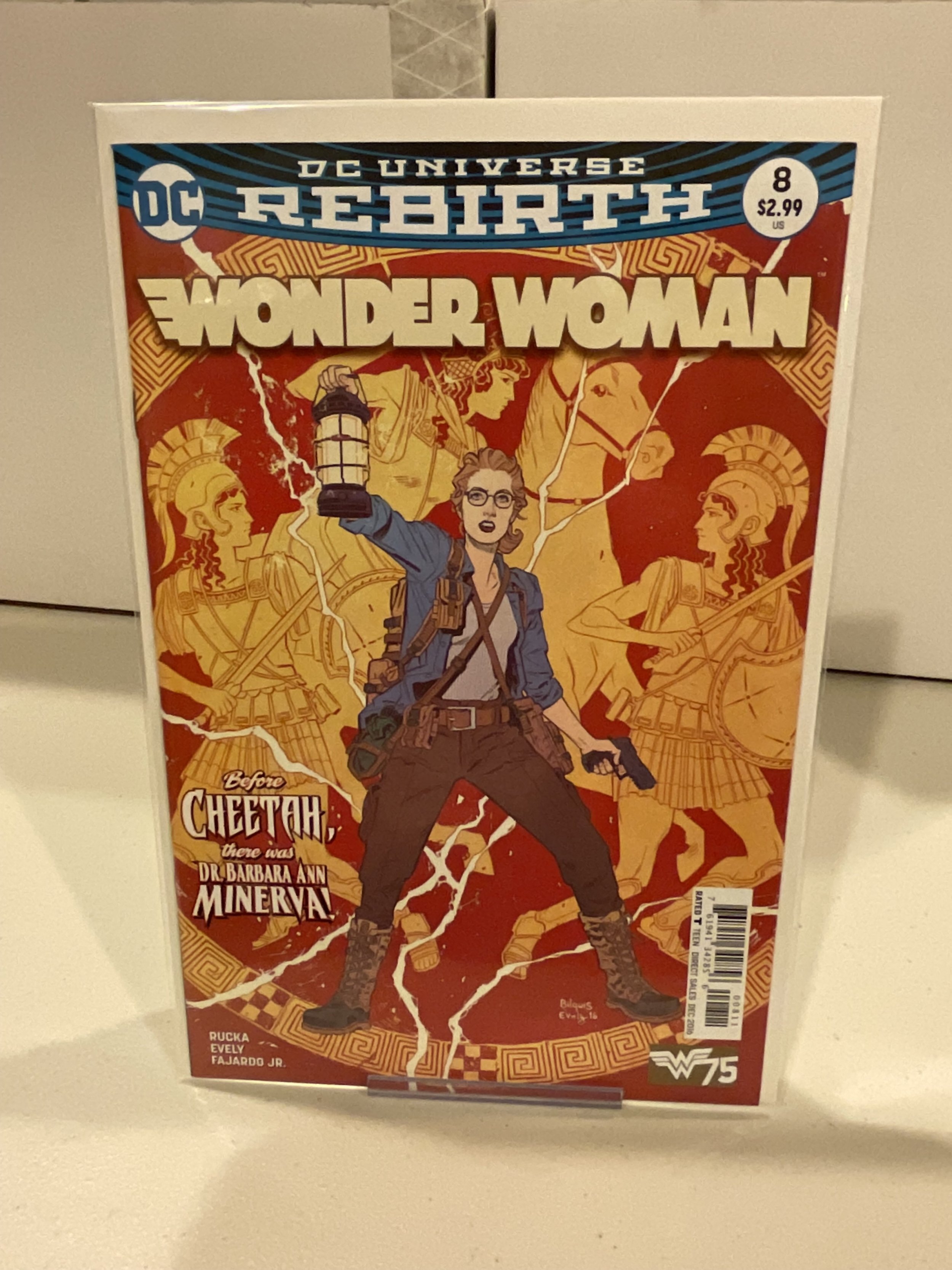 Wonder Woman #8 9.0 (our highest grade) 2016 Evely Cover and Art ...