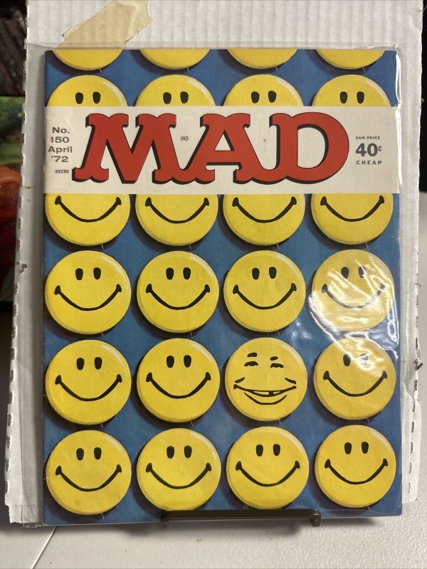 MAD MAGAZINE #150 1972 PARTRIDGE FAMILY "The Putrid Family" Parody ...