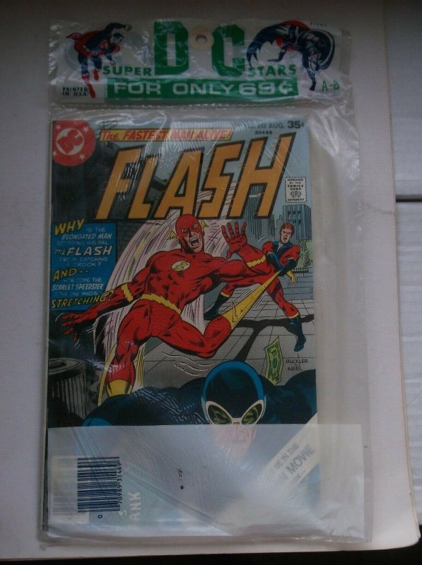 DC Super Stars 2-Pack(A8/A9) Sealed, Superman/Flash/Welcome Back Kotter ...