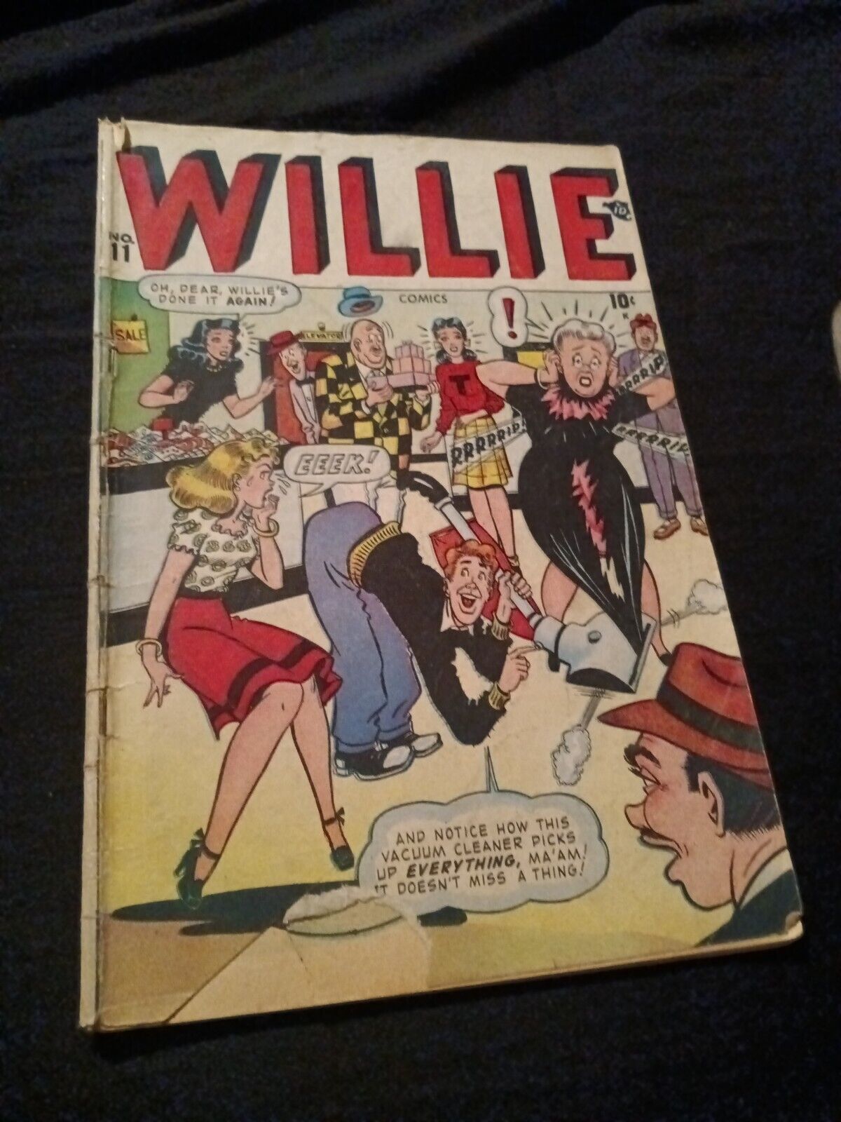 Willie Comics #11 Timely comics 1947 golden age teen humor good girl ...