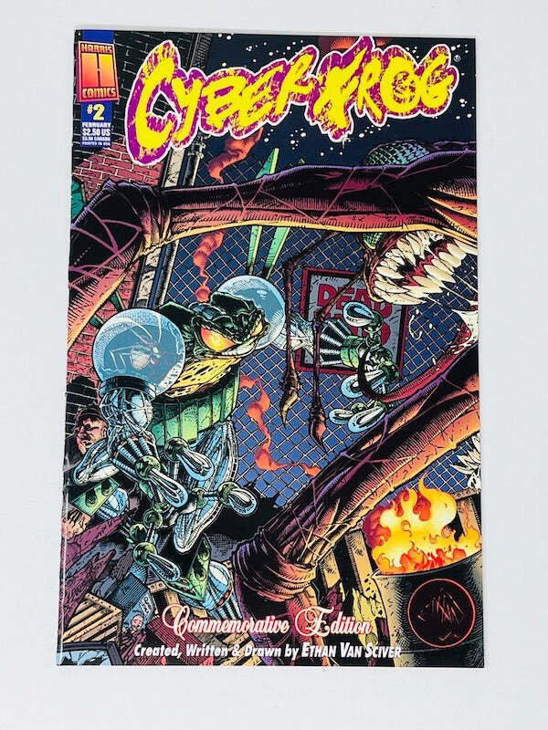 Cyberfrog #4 (NM) (1997) | Comic Books - Modern Age, Harris Comics ...