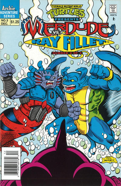 Teenage Mutant Ninja Turtles Presents Merdude #3 (Newsstand) FN; Archie ...