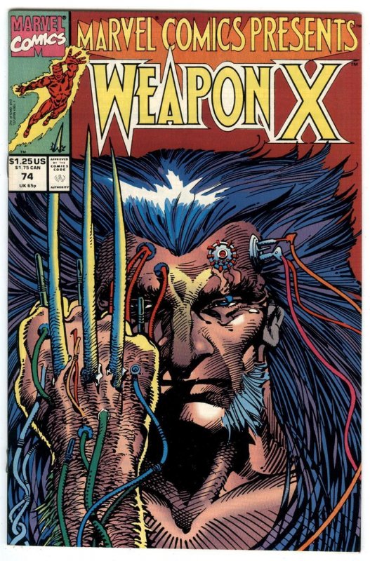 Marvel Comics Presents 74 Wolverine Weapon X Shanna Torch Barry Windsor ...