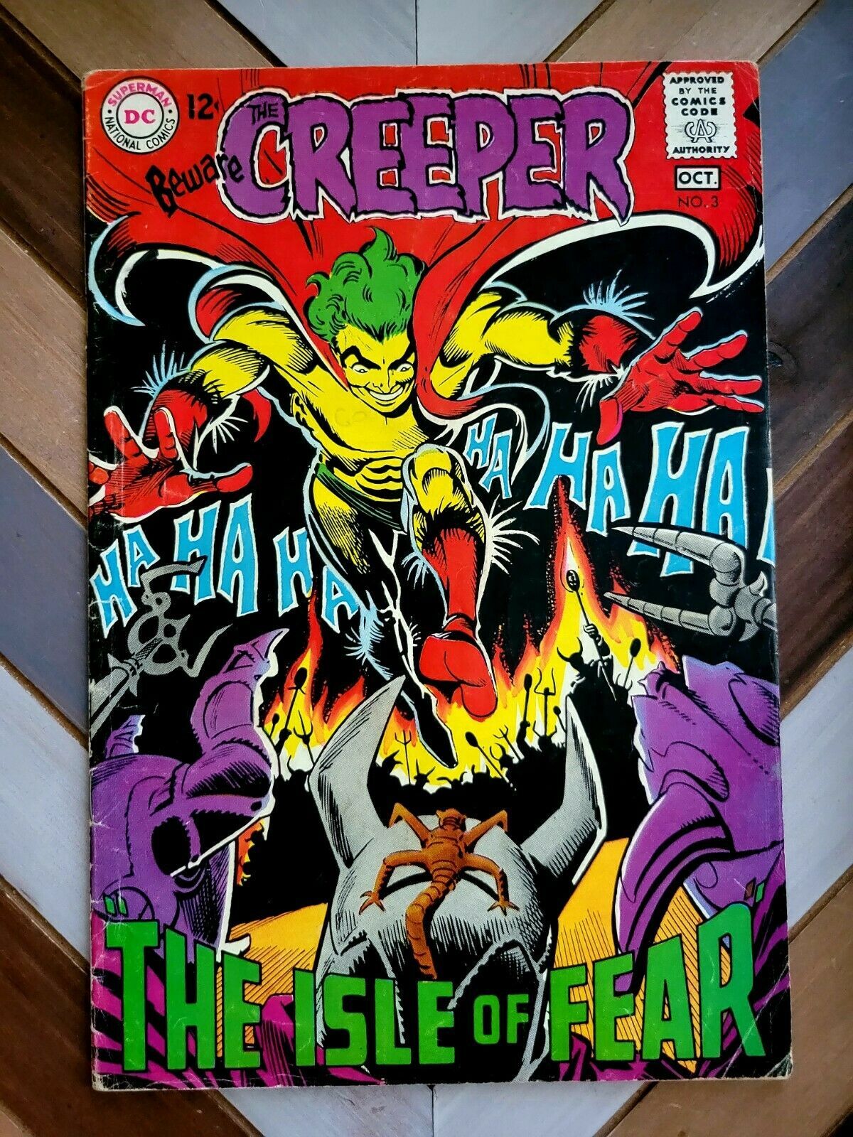 (Beware the) Creeper #1, 2, 3 (DC, 1968) Set of 3, First solo series ...