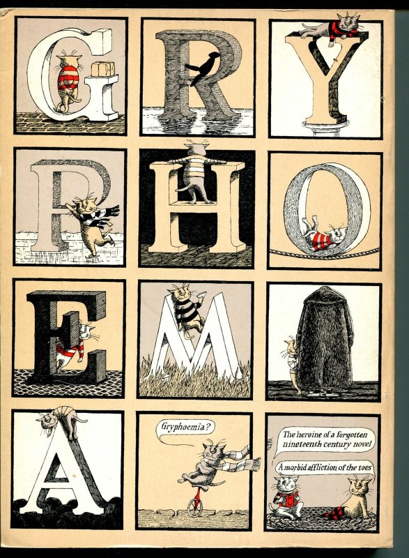 Amphigorey 1978-Edward Gorey-3rd printing-unusual carotoons-comic art ...