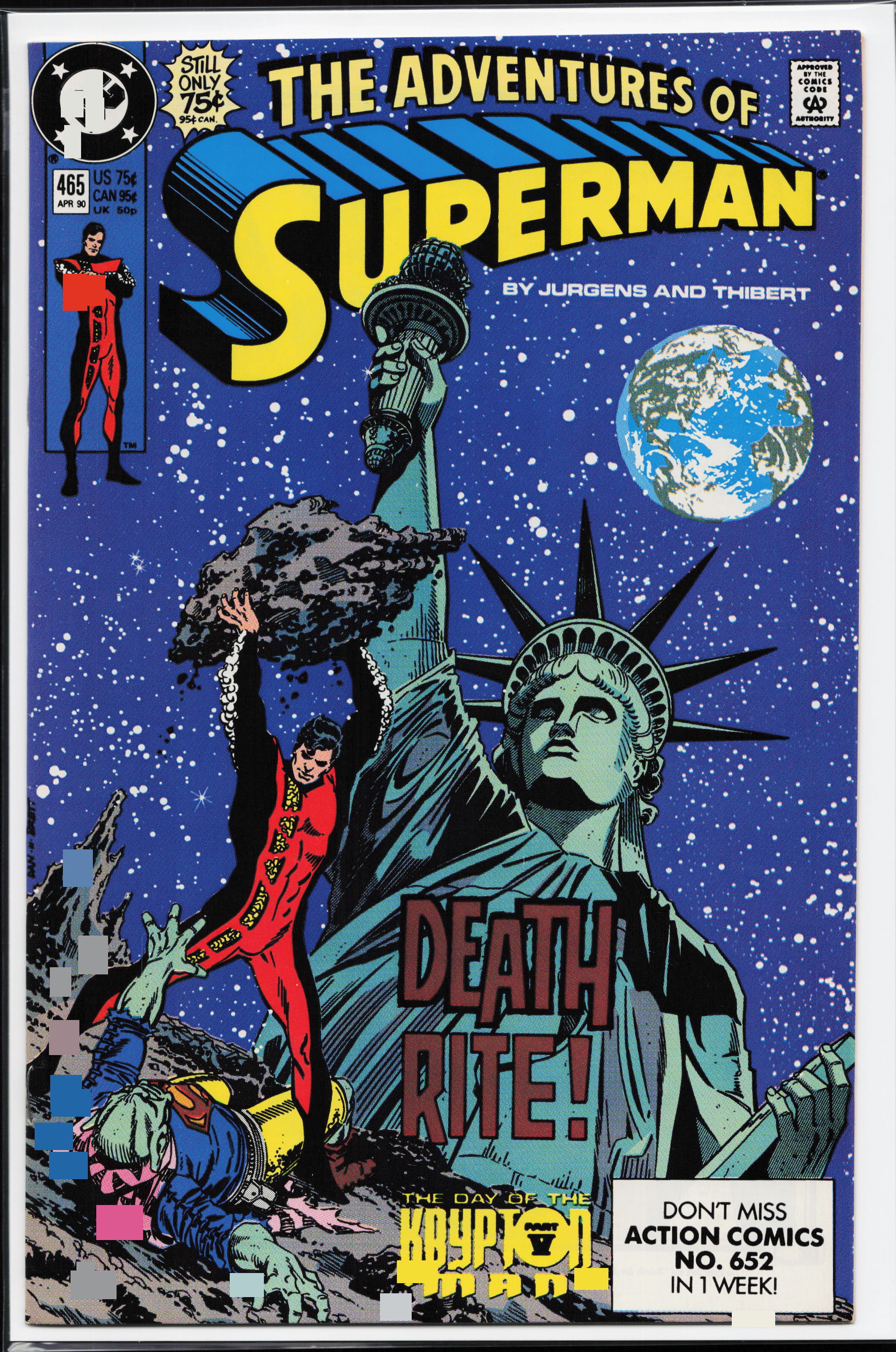 Adventures of Superman #465 (1990) Superman | Comic Books - Copper Age ...