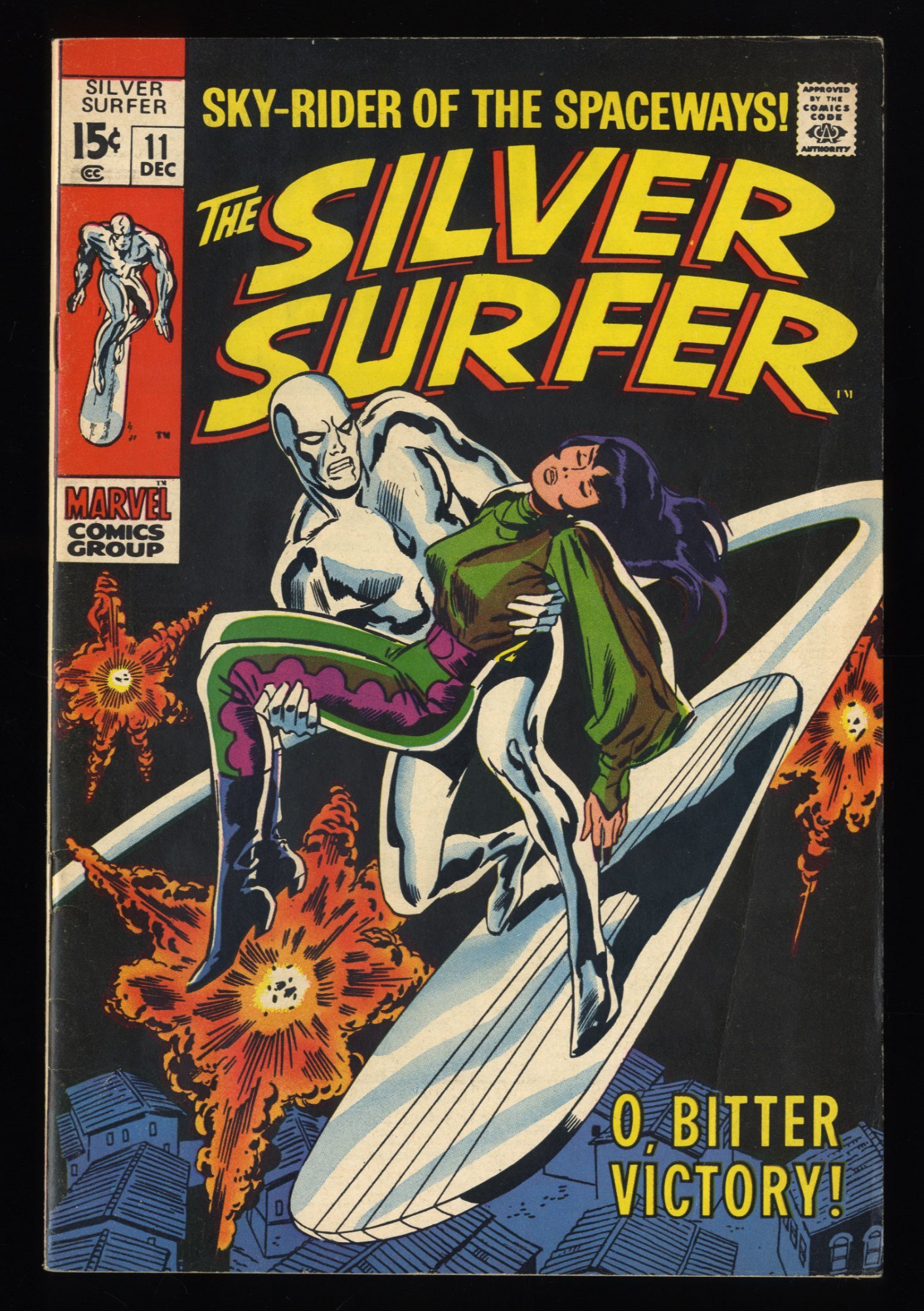 Silver Surfer #11 FN 6.0 Shalla-Bal Warlock II! O' Bitter Victory ...