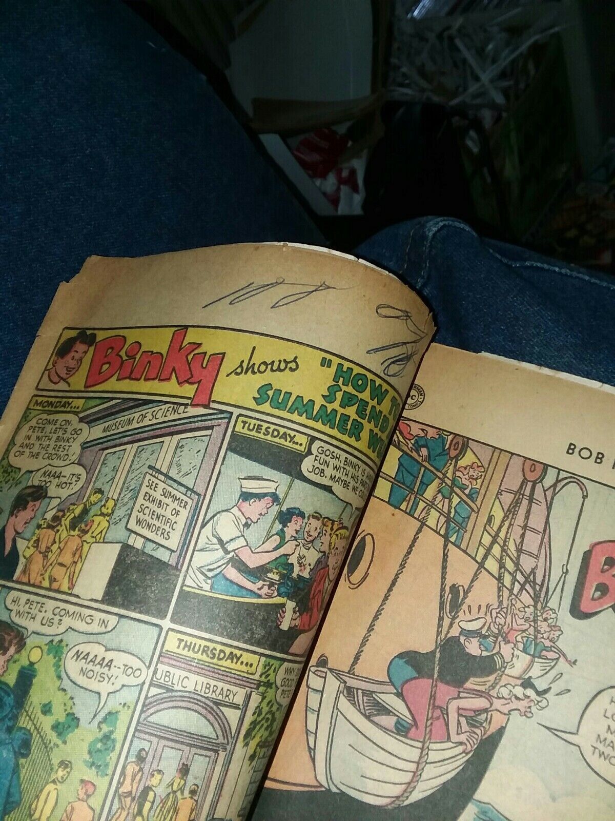 The Adventures of Bob Hope #22 dc comics 1953 golden age humor comedy ...