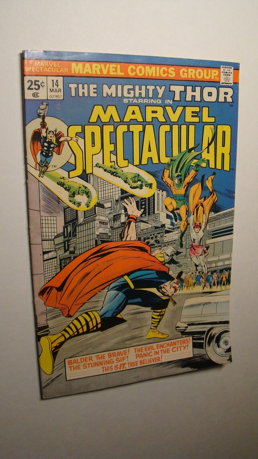 Marvel Spectacular 14 *Solid Copy* Thor VS Evil Enchanters Balder SIF ...