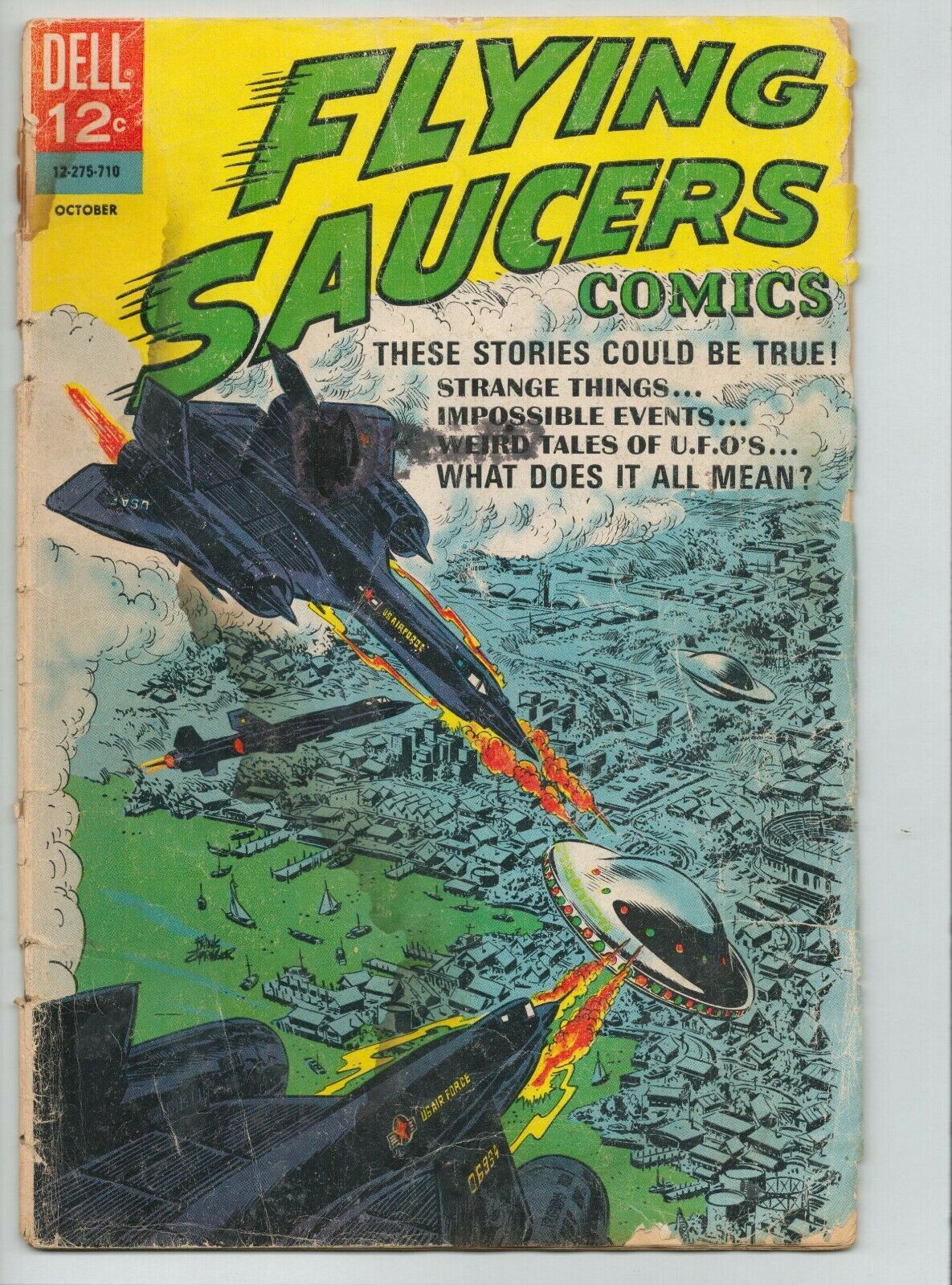 Flying Saucers Comics 3, 1967. Dell. Grade: Fair (1.0) | Comic Books ...