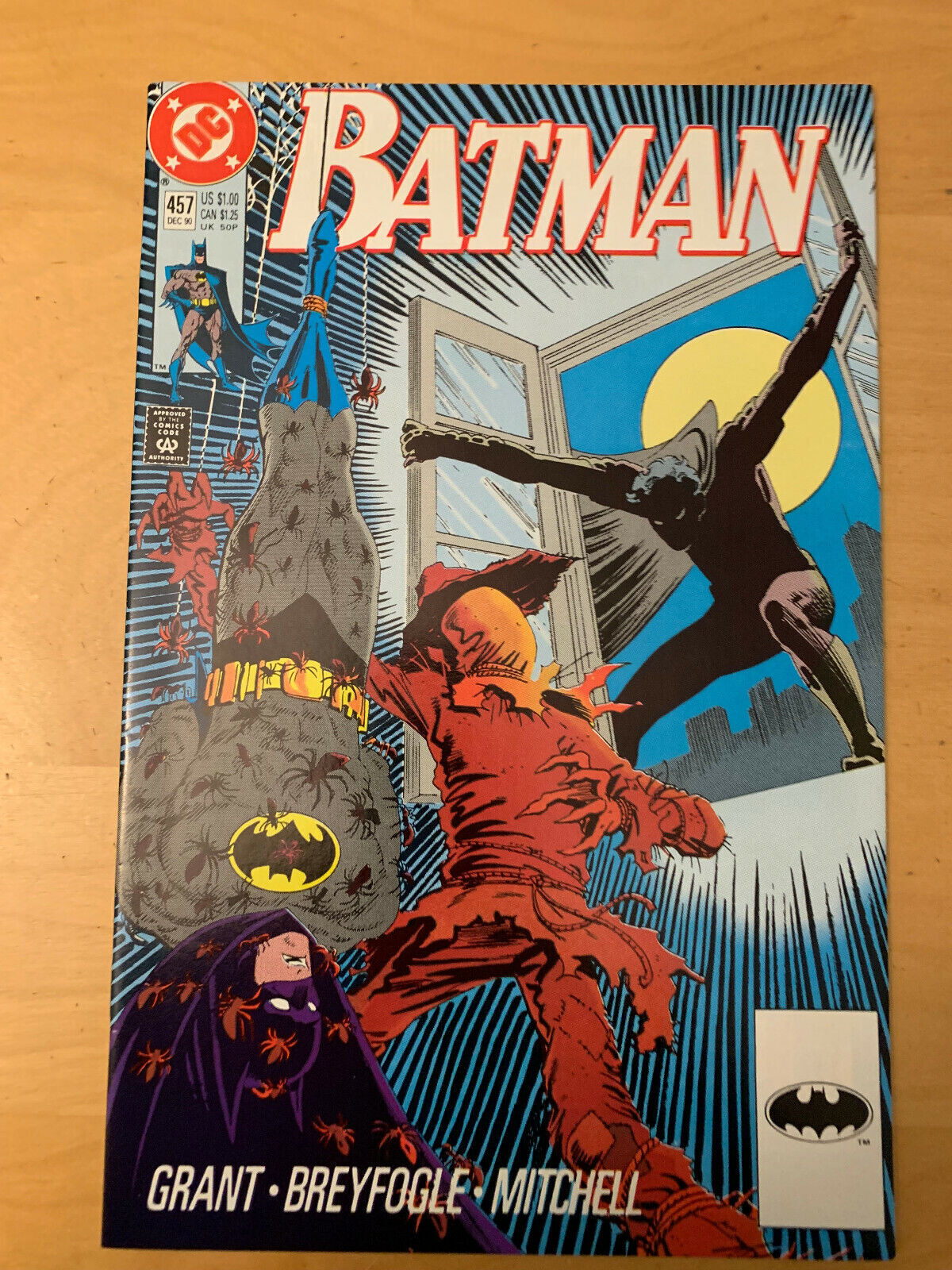 Batman #457 000 Indicia Error 1ST Tim Drake As Robin, DC Comics 1990 ...