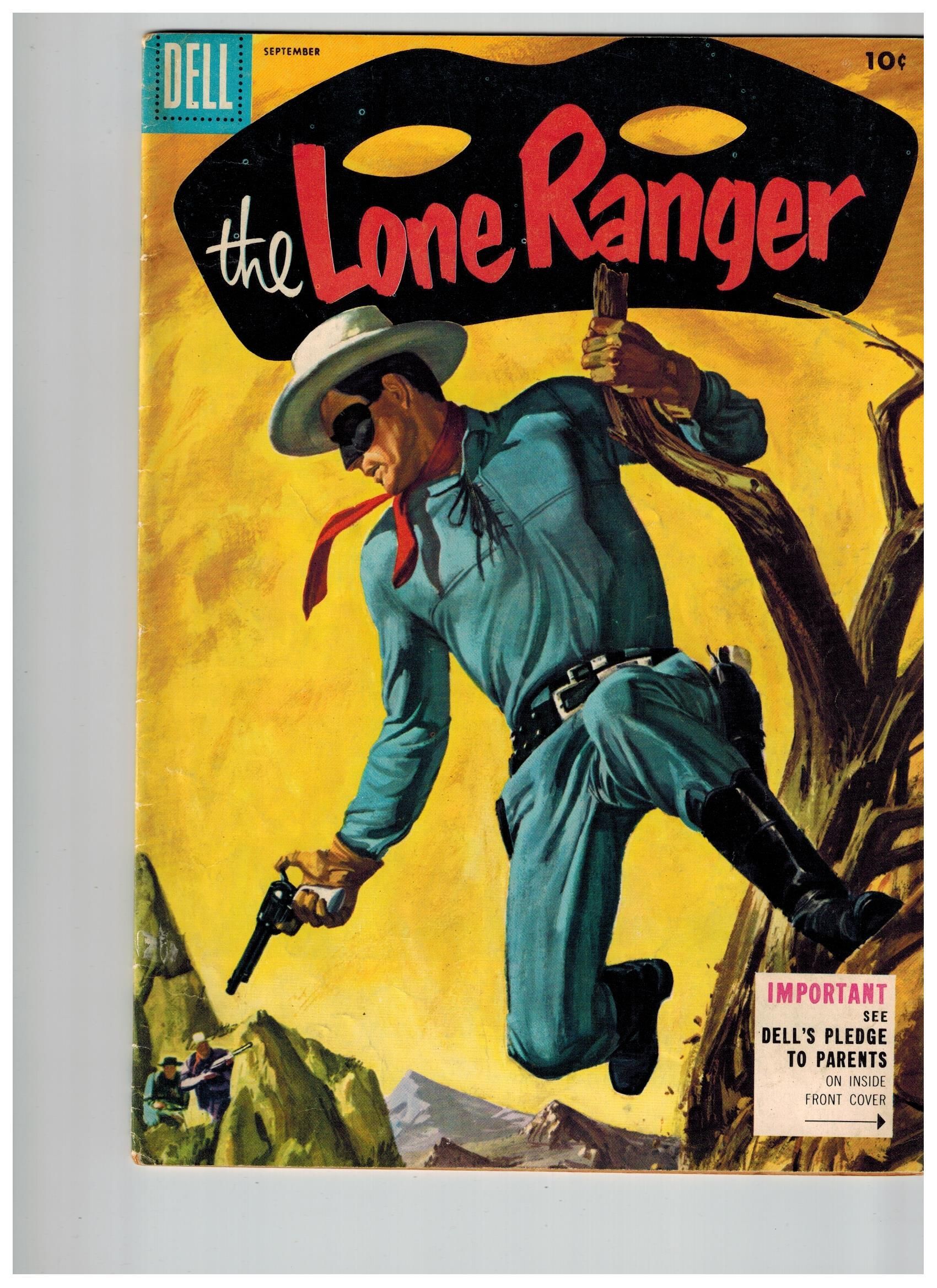 The Lone Ranger #87 (1955) bright and clean | Comic Books - Golden Age ...