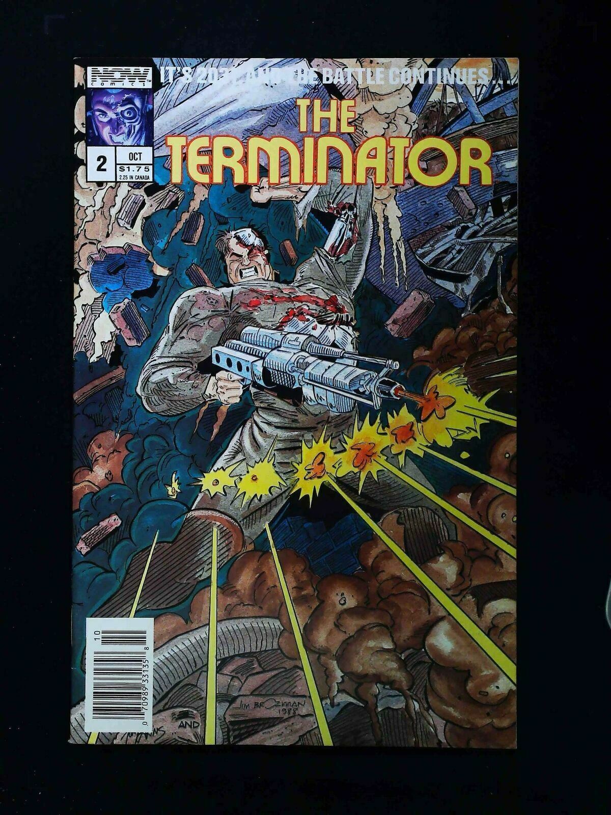 Terminator #2 Now Comics 1988 Vf+ Newsstand | Comic Books - Copper Age ...