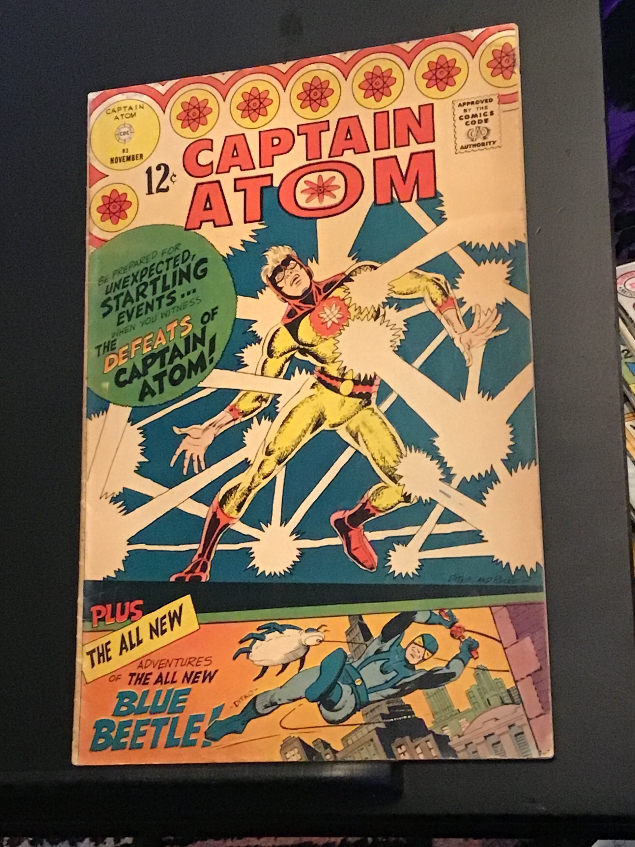 Captain Atom #83 (1966) Mid-grade 1st Blue Beetle, Ditko! Modern ...