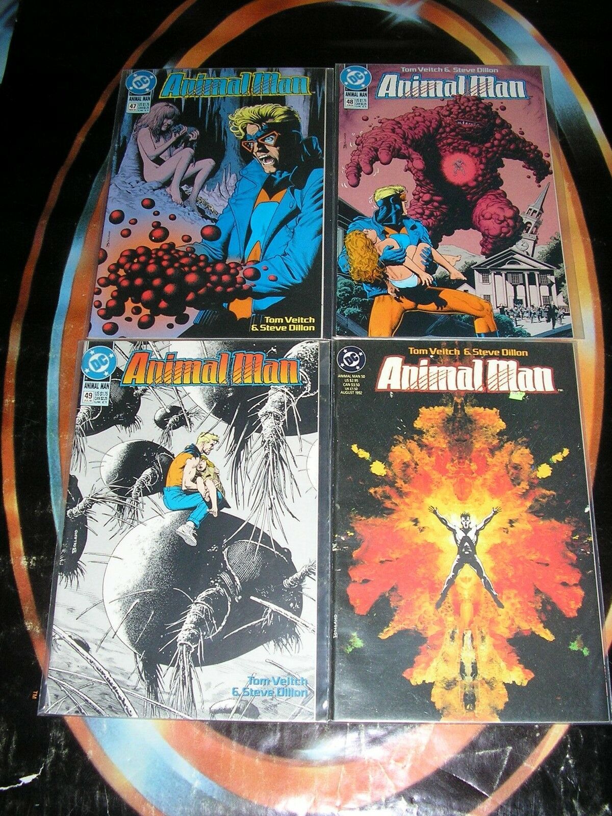 ANIMAL MAN (DC Comics/Vertigo), 33-50, 16 diff, 1991-1992 Veitch ...