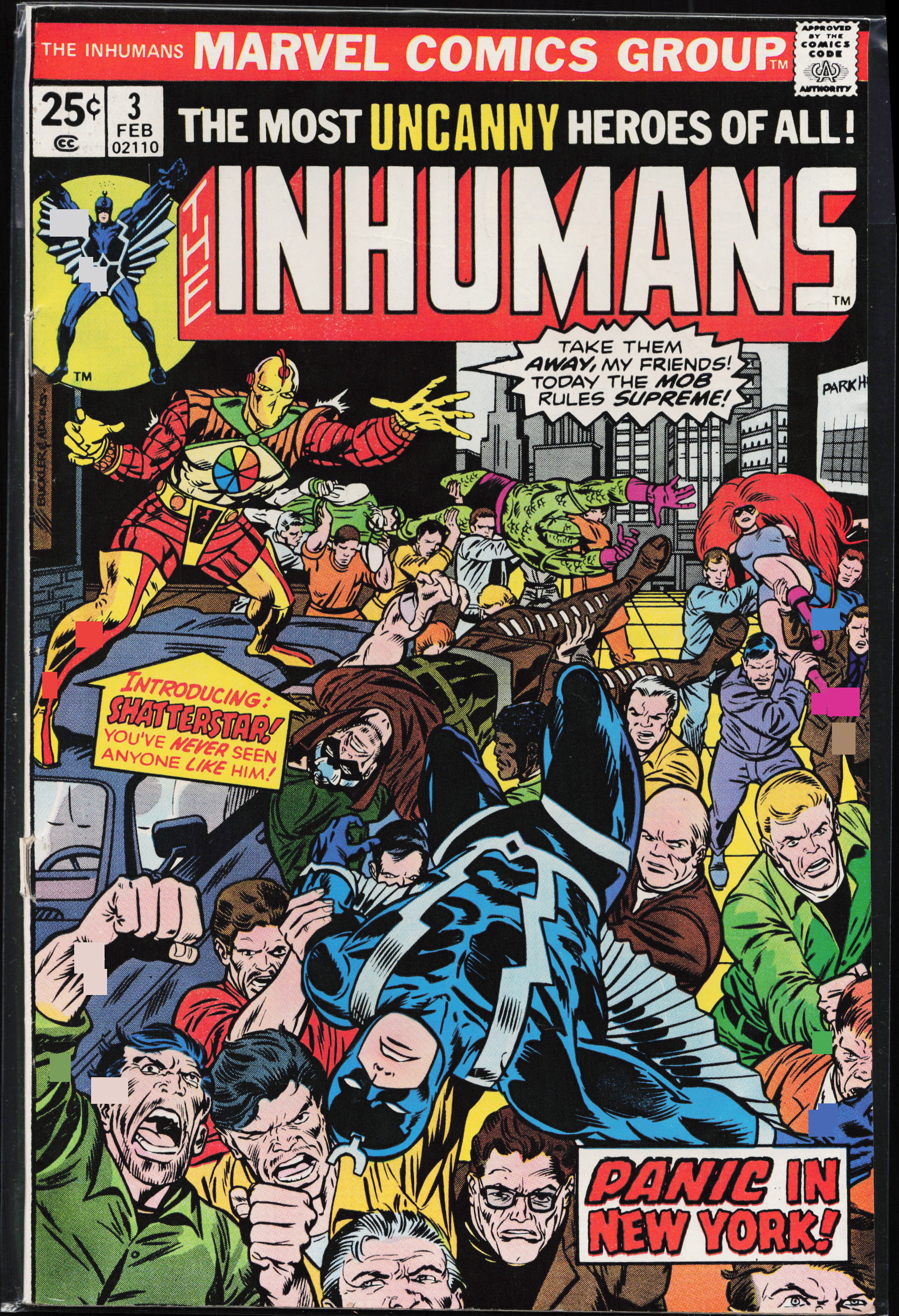 The Inhumans #3 (1976) Inhumans | Comic Books - Bronze Age, Marvel ...