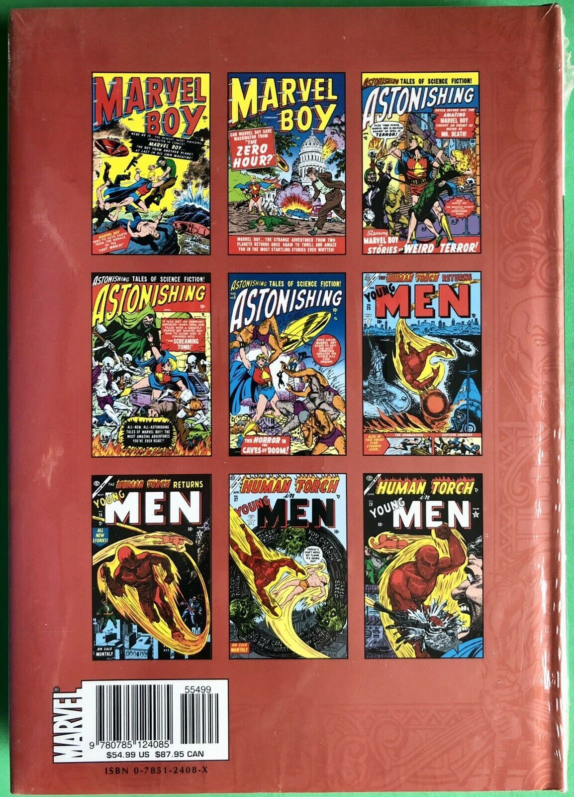 Marvel Masterworks Atlas Era Heroes Vol 1 HC Captain America/Sub ...