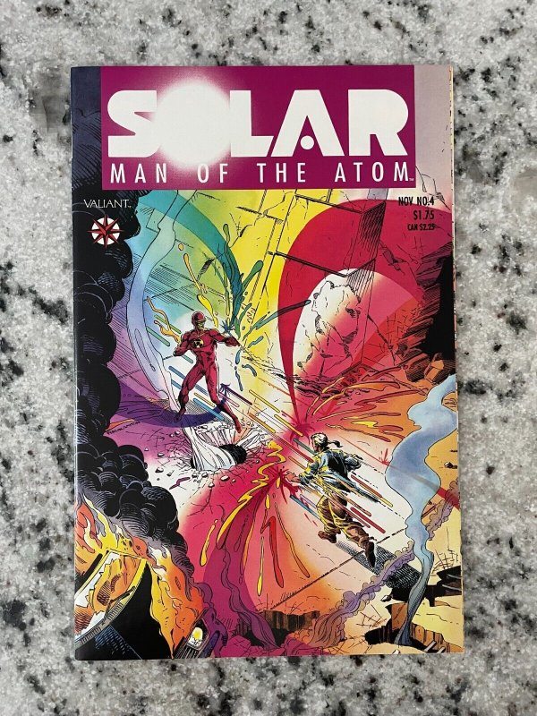 Solar Man Of The Atom #4 NM Valiant Comic Book Barry Smith Series Pre ...