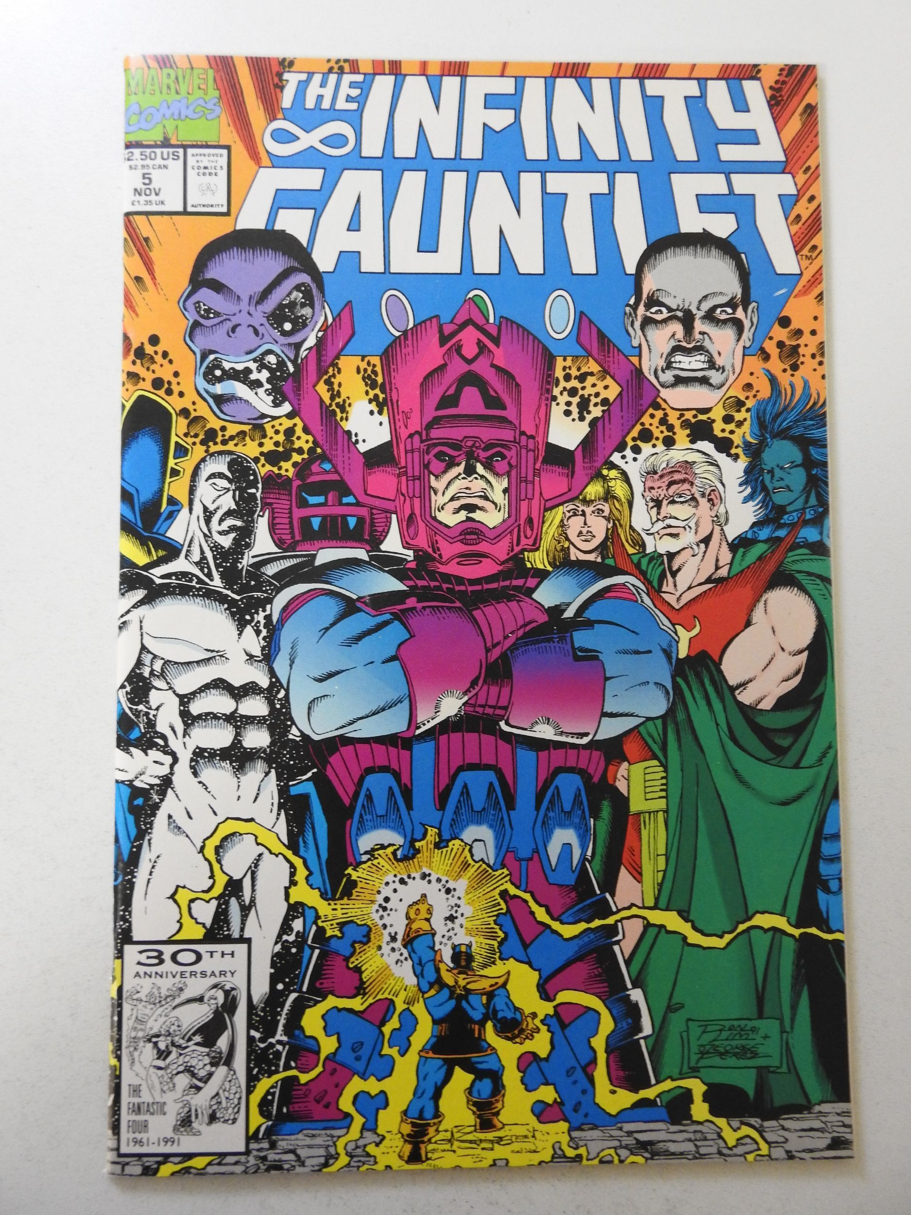 The Infinity Gauntlet #5 (1991) VF+ Condition! | Comic Books - Copper ...