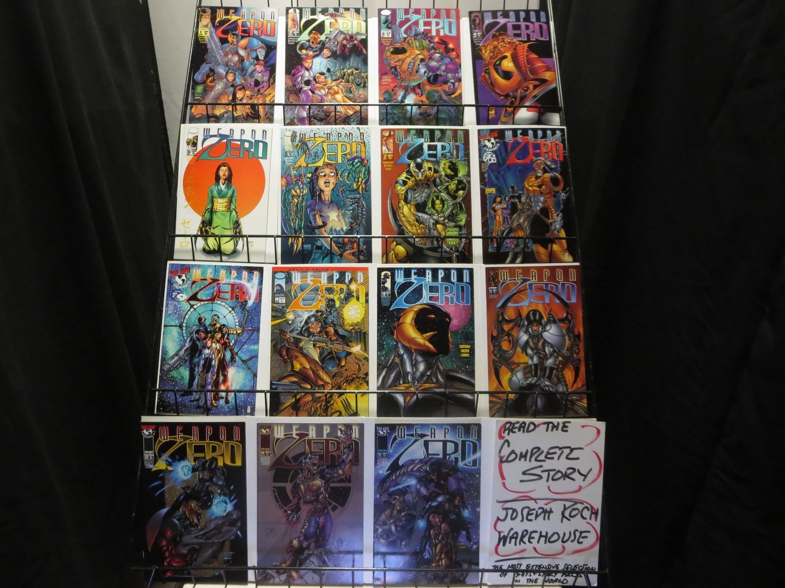 WEAPON ZERO (1996 IM/TOP COW) vol.2 1-15 Complete Set! | Full Runs & Sets / HipComic