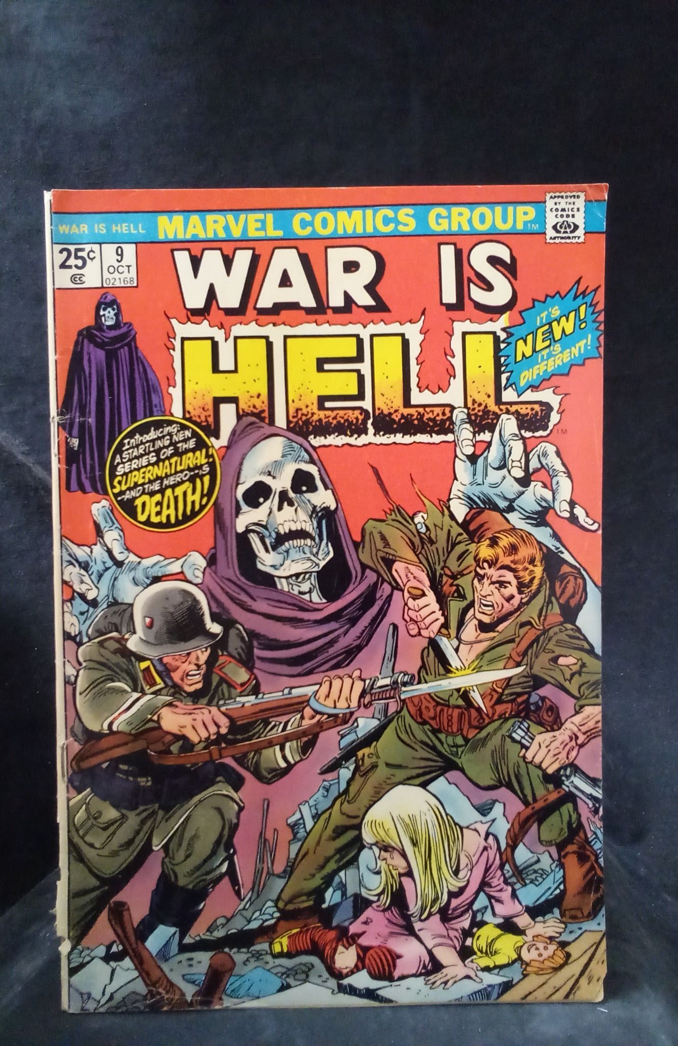 War is Hell #9 *spine damage* (1974) | Comic Books - Bronze Age, Marvel, War / HipComic