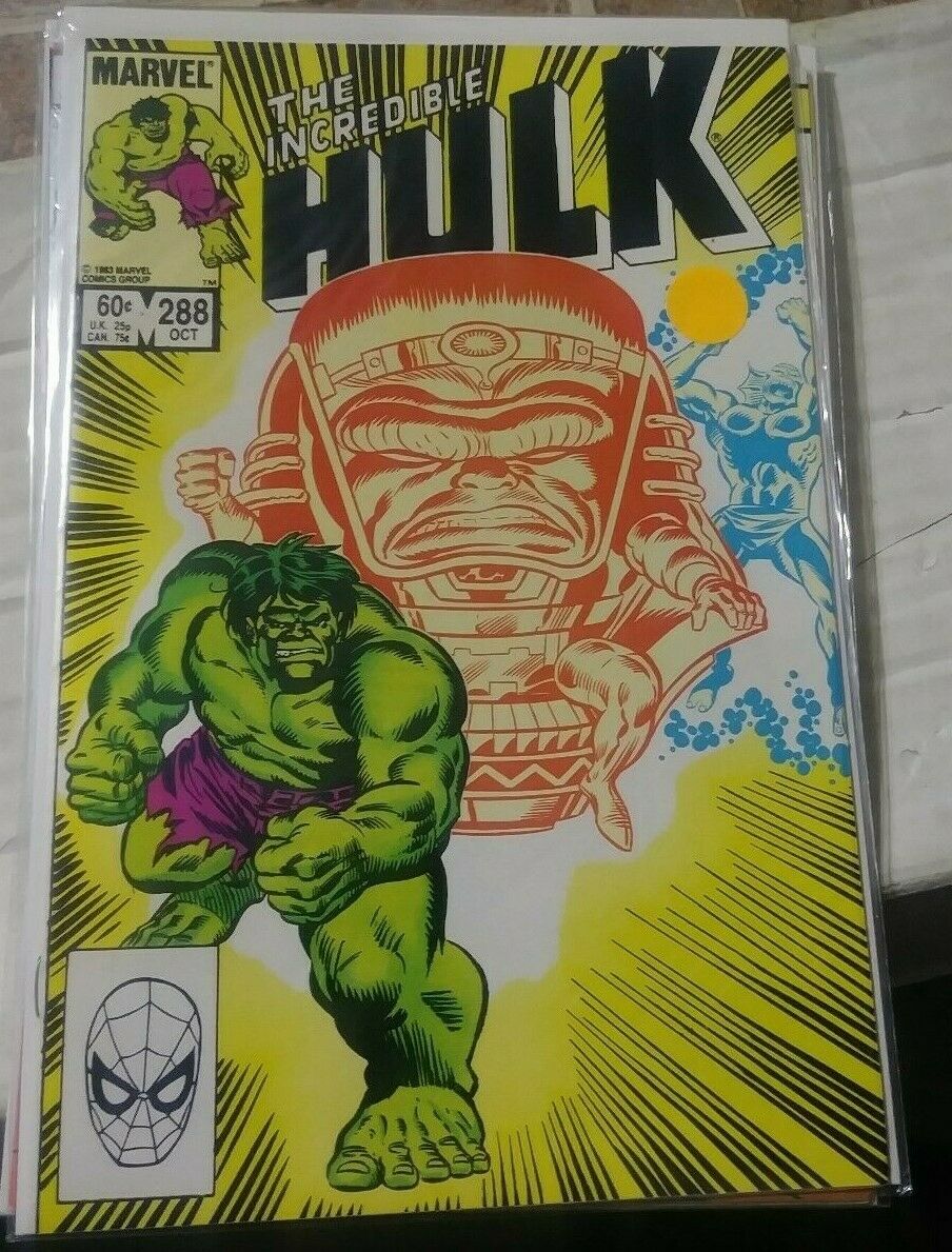 Incredible Hulk # 288 1983 marvel THUNDERBOLT ROSS MODOK ABOMINATION ...