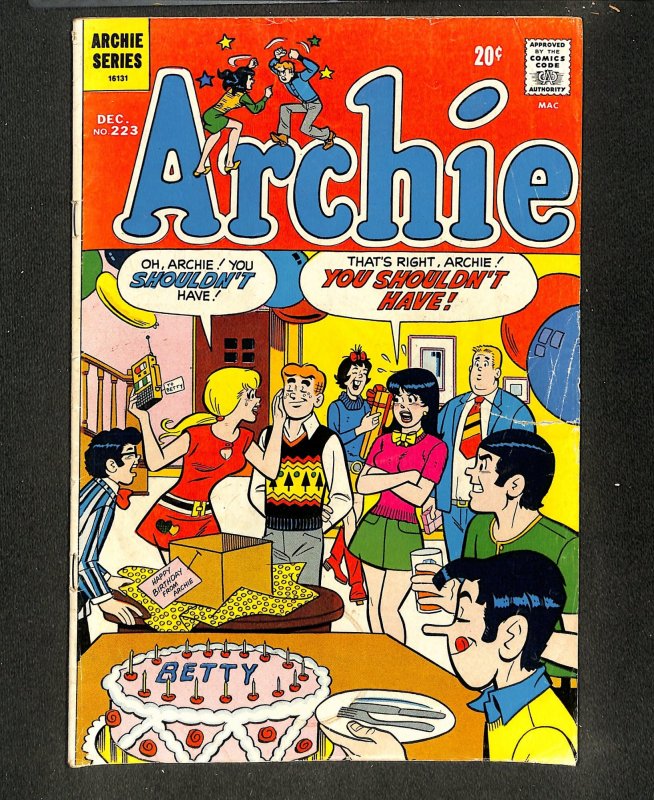 Archie Comics #223 | Comic Books - Golden Age, Archie Comics / HipComic