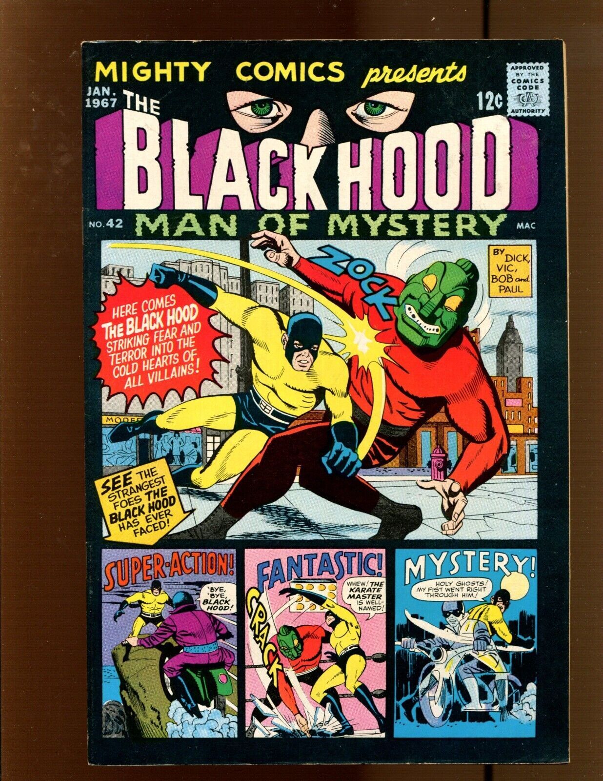 Mighty Comics #42 - Jerry Siegel Script! (7.0/7.5) 1967 | Comic Books ...