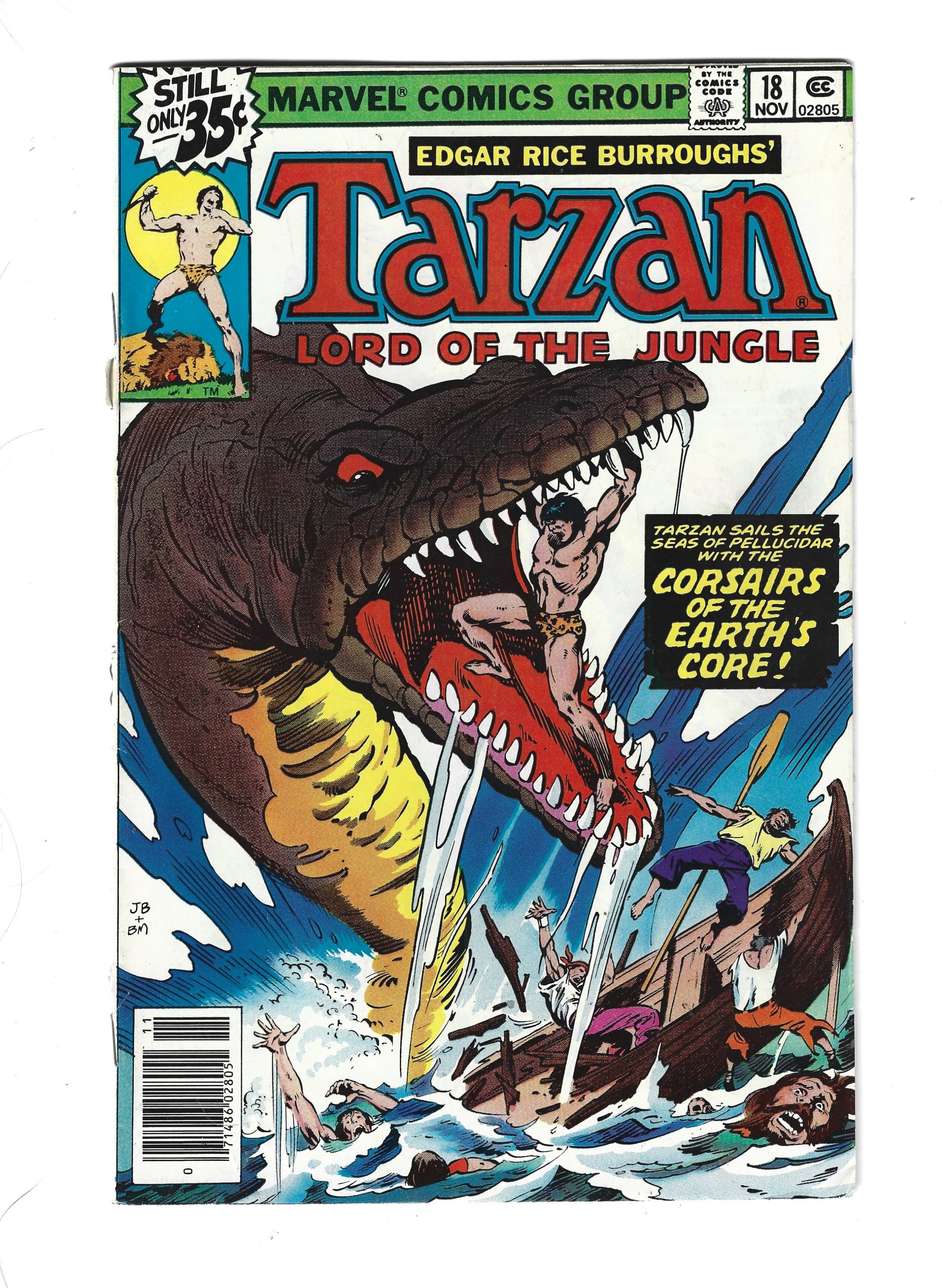 Tarzan #18 Newsstand Edition (1978) b1 | Comic Books - Bronze Age ...