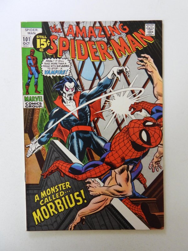 The Amazing Spider-Man #101 1st appearance of Morbius FN+ 1/4" tear ...