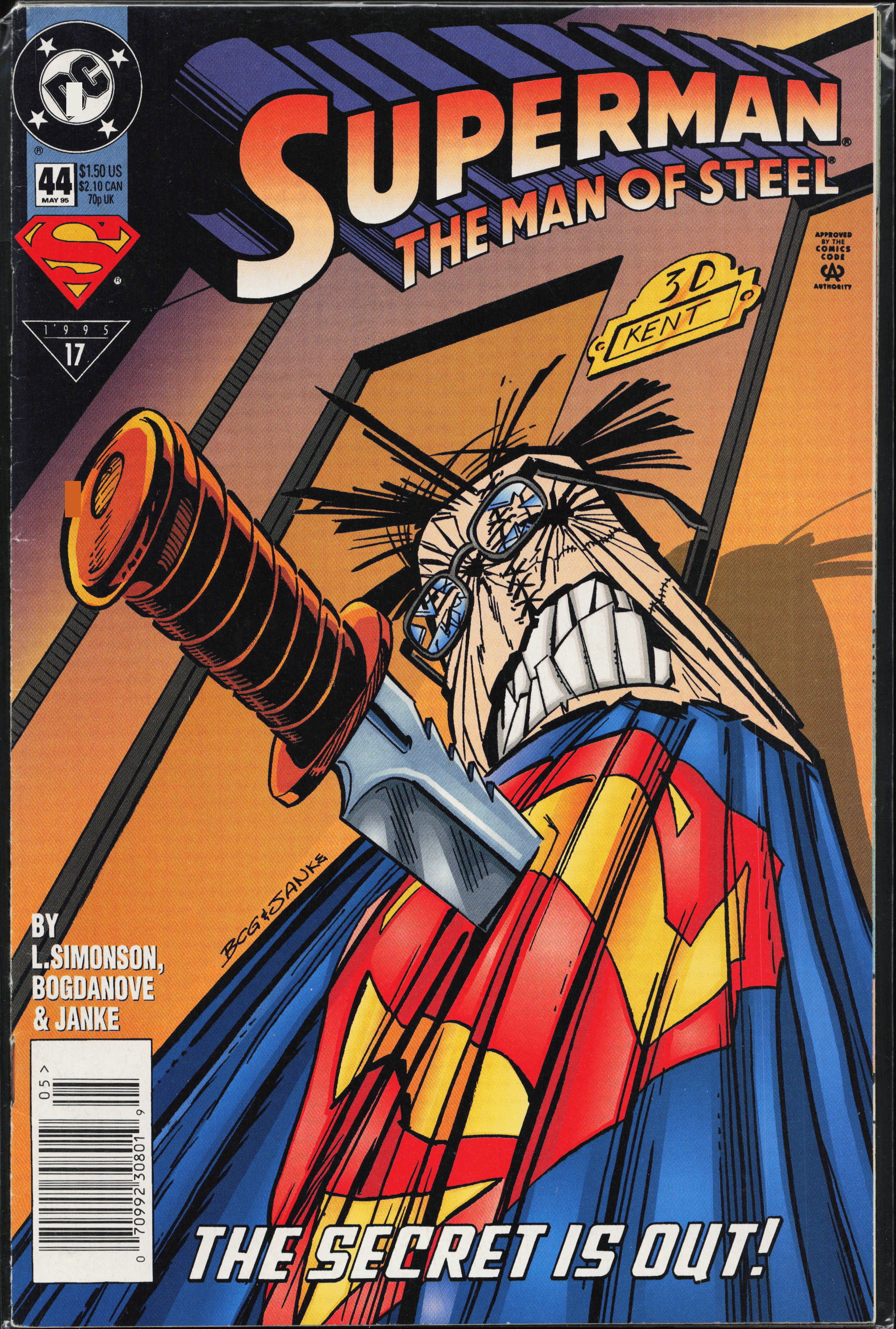 Superman: The Man of Steel #44 (1995) Superman | Comic Books - Modern ...