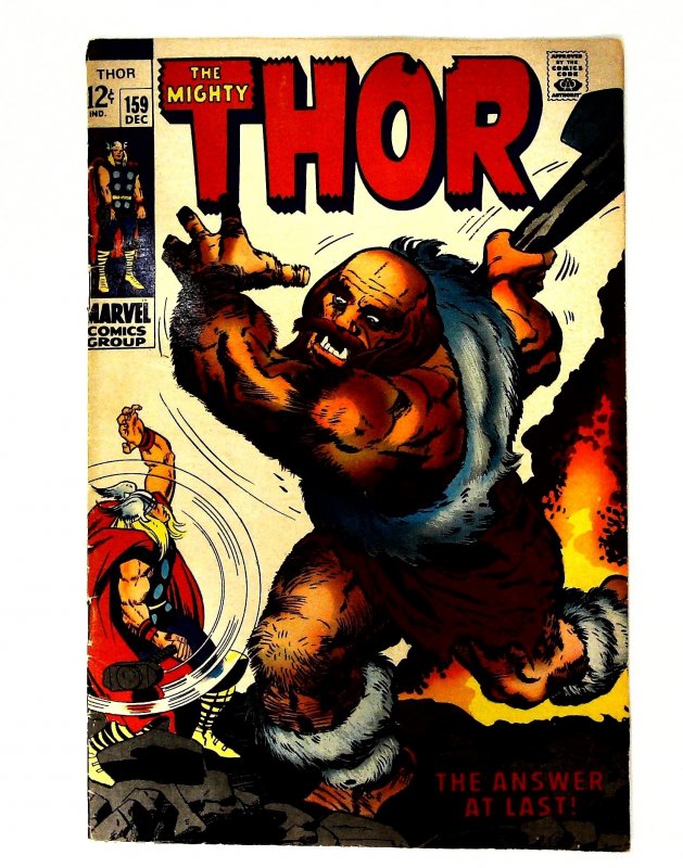 Thor (1966 series) #159, VG+ (Actual scan) | Comic Books - Silver Age ...
