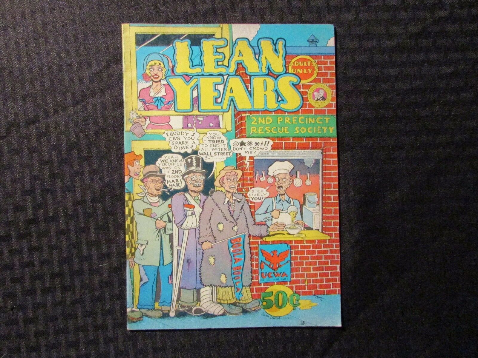 1974 LEAN YEARS #1 FN+ Kim Deitch Cartoonist Co-Op Press UNDERGROUND ...