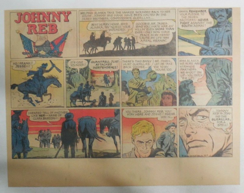 Johnny Reb Sunday by Frank Giacoia & Jack Kirby from 12/7/1958 Half ...