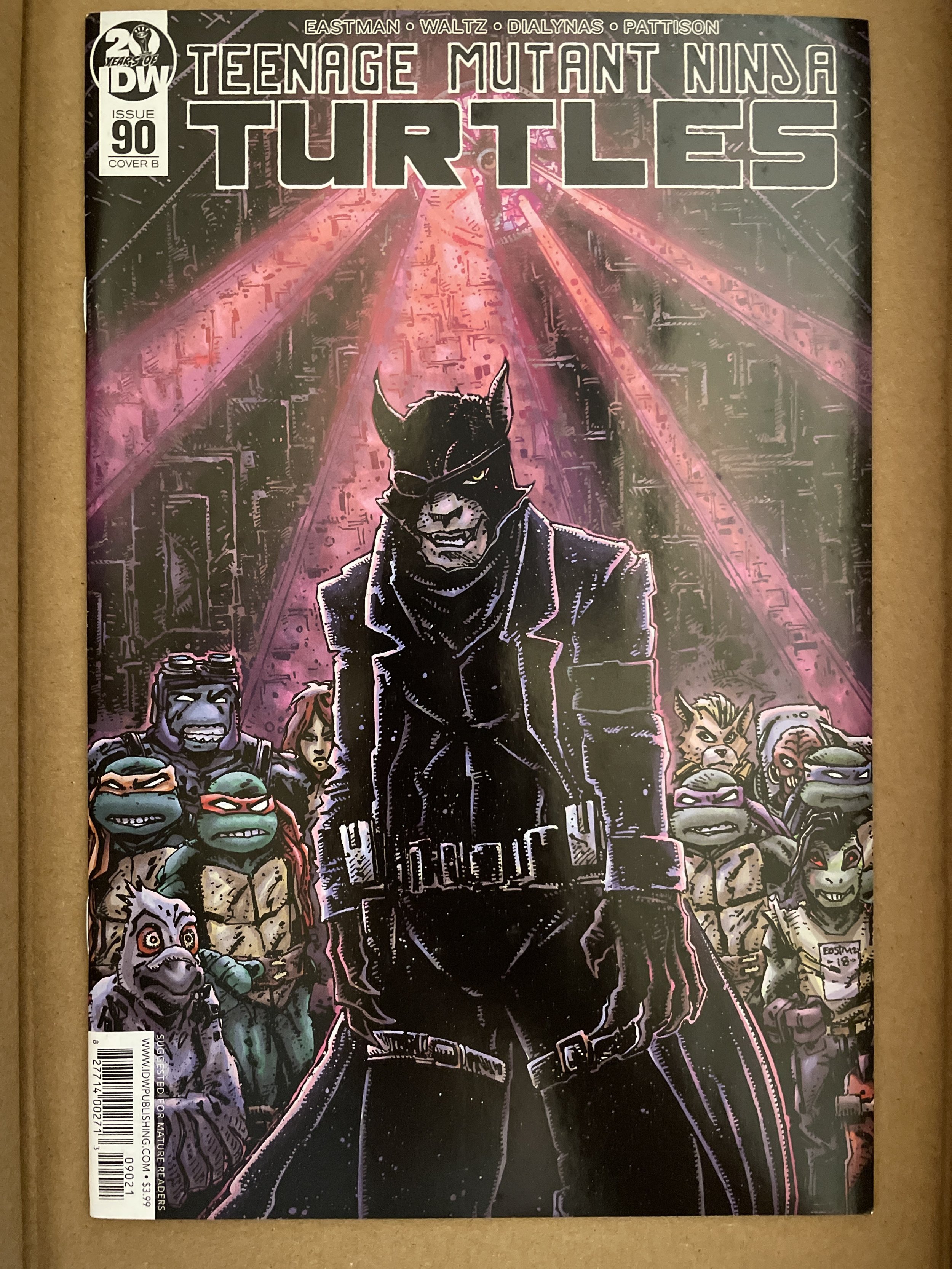 Teenage Mutant Ninja Turtles #90 RARE HTF NM Eastman Variant | Comic ...