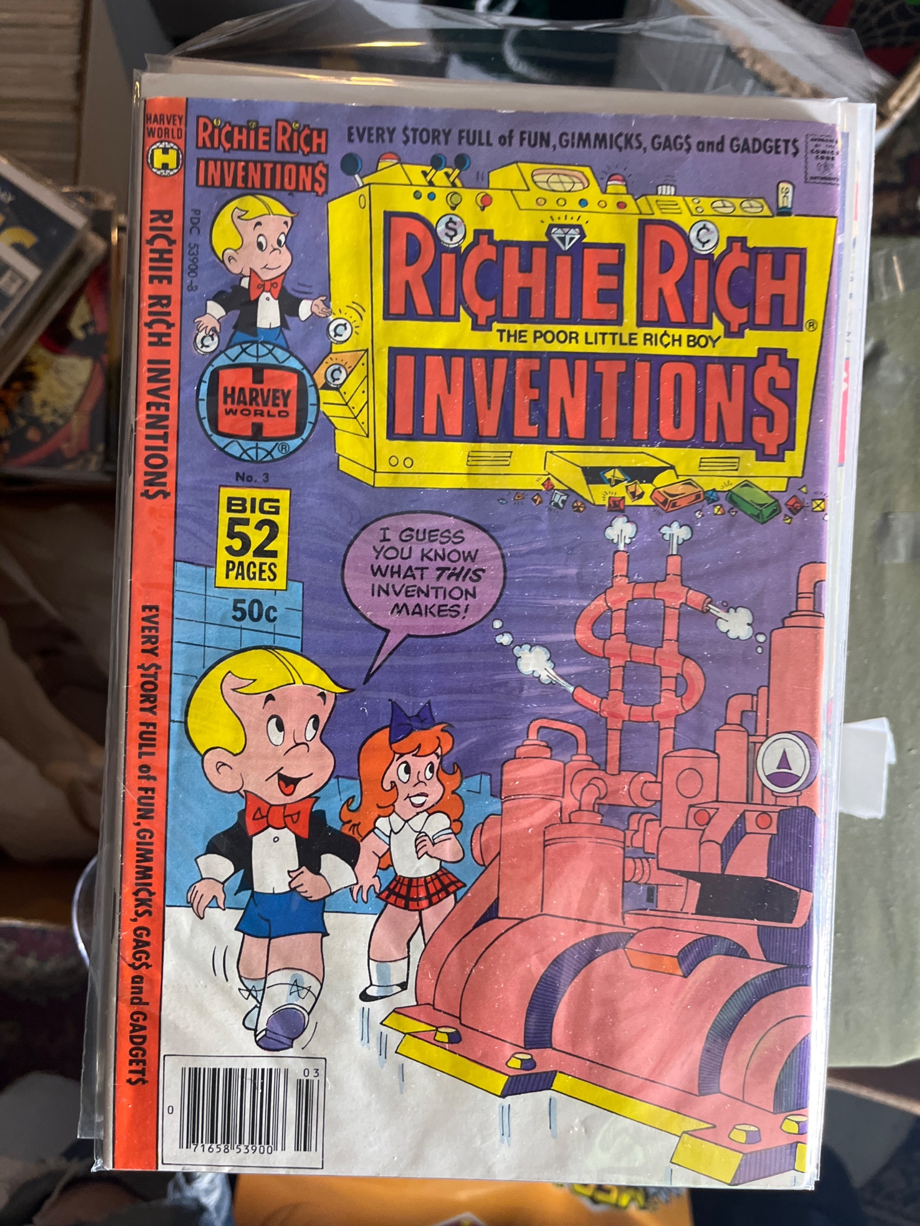Richie Rich Inventions #3 (1978) | Comic Books - Bronze Age, Harvey ...